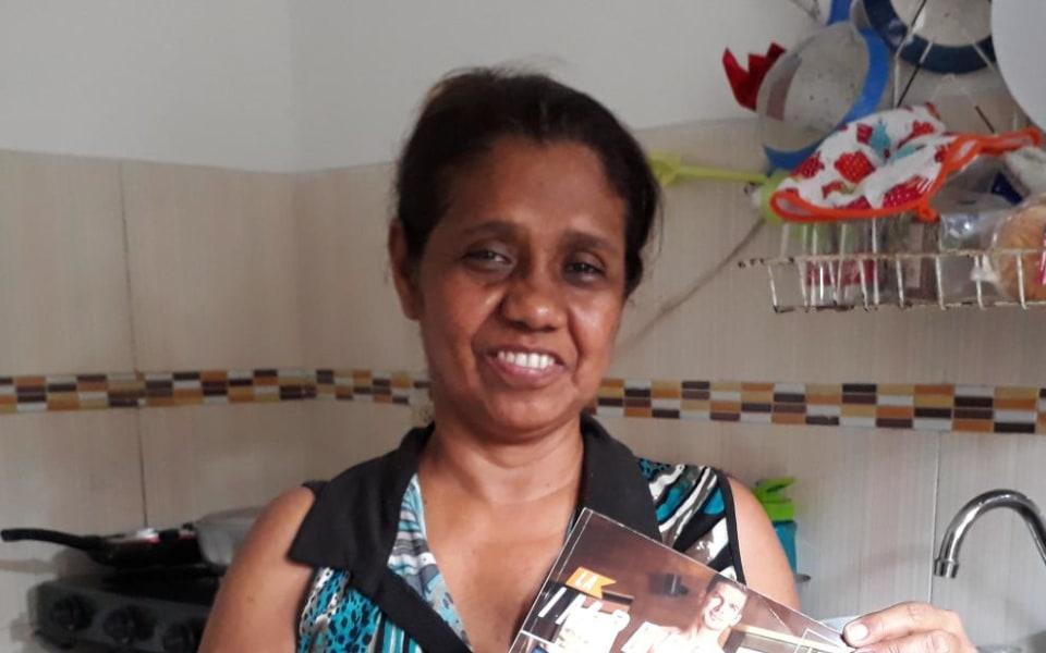 Verstrek een kleine lening aan Alba Nidia in Barranquilla, Colombia ...